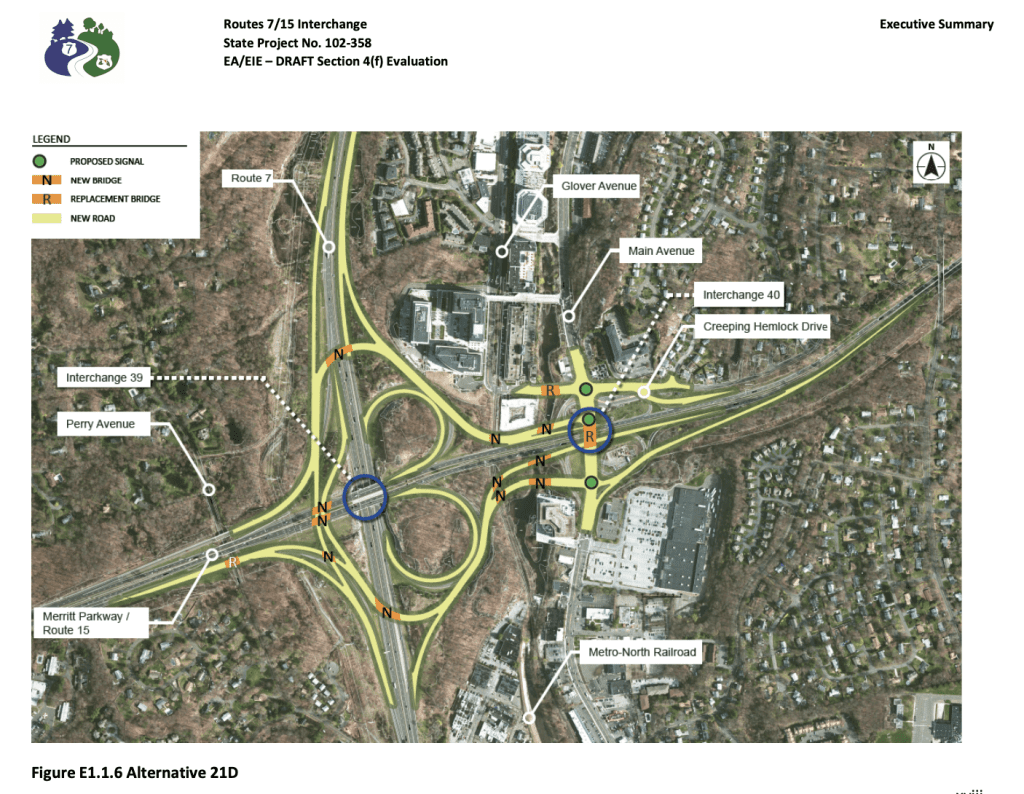 CTDOT Unveils Recommended Plans for Route 7/15 Project | Nancy on Norwalk