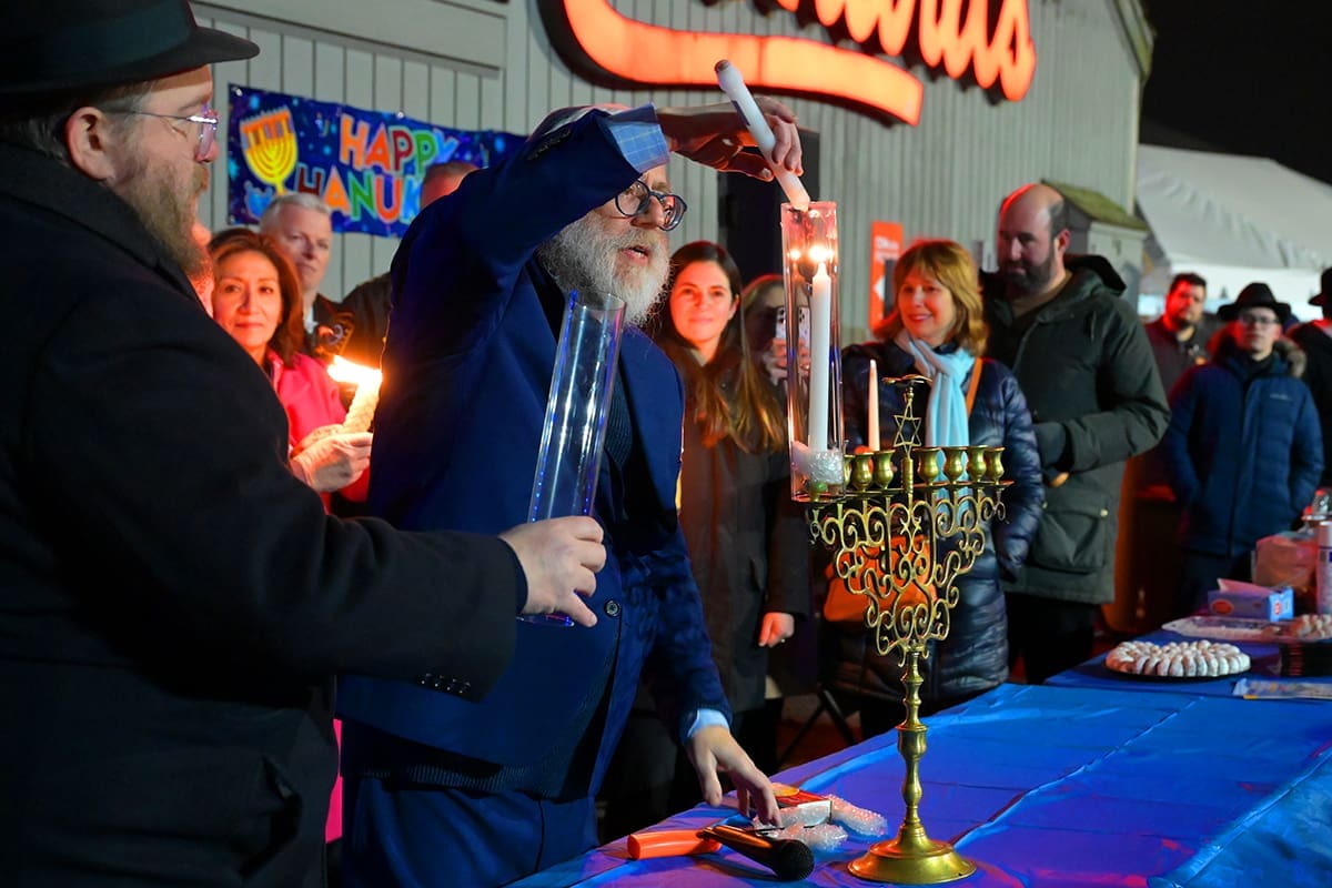 Norwalk photos: Menorah lighting | Nancy on Norwalk