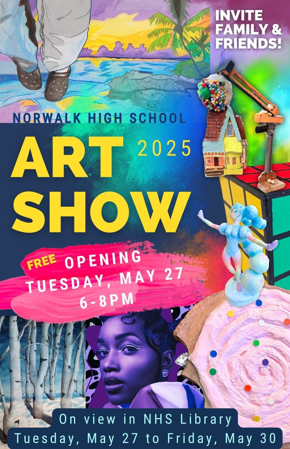 NHS art show | | Nancy on Norwalk